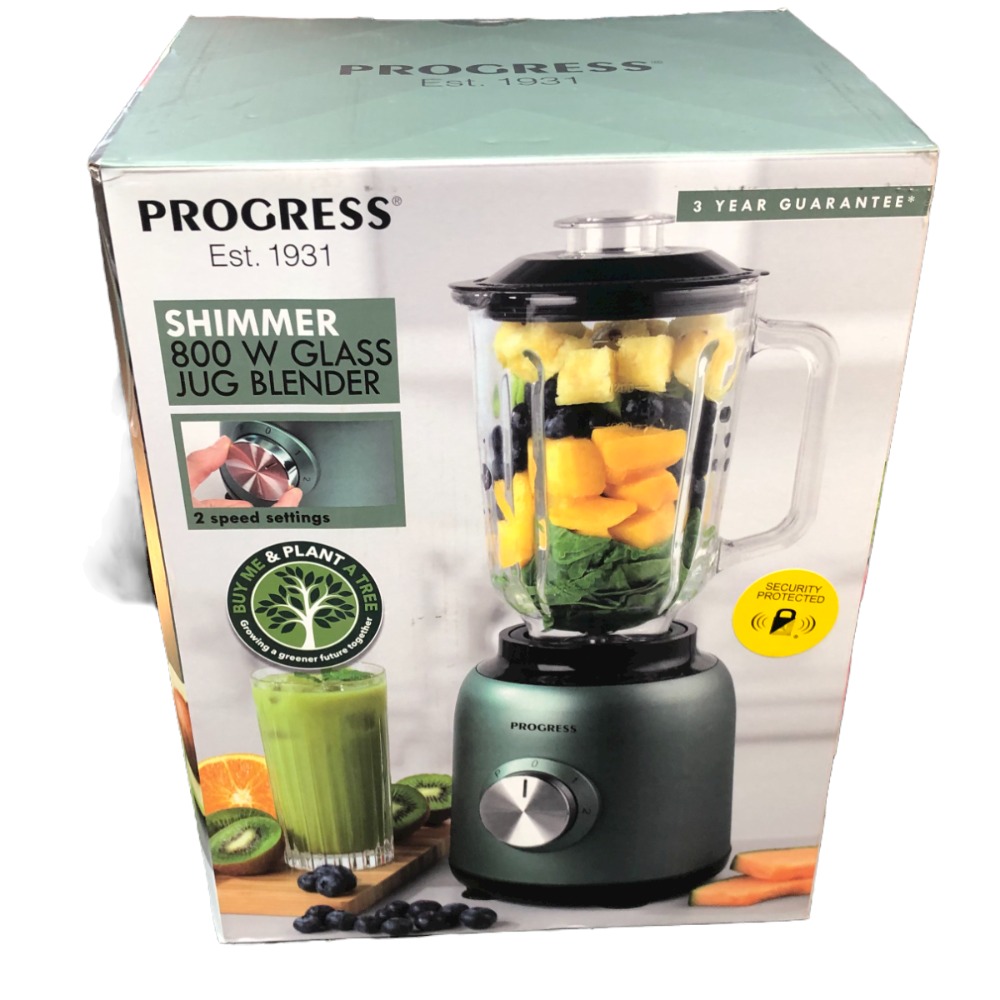 Progress Shimmer Glass Jug Blender - Own4Less